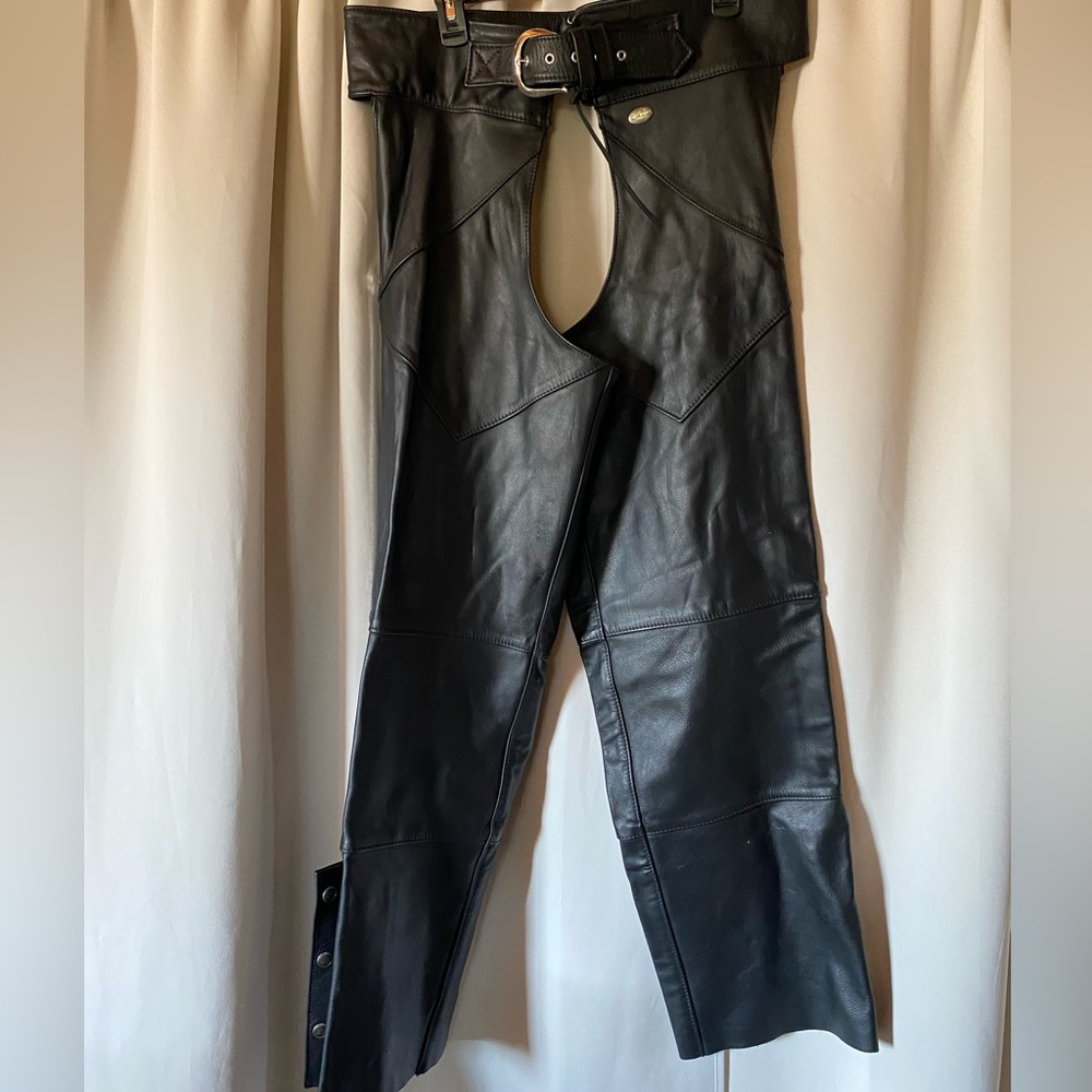 Harley-Davidson Original Men's Xl Leather Chaps - Gem